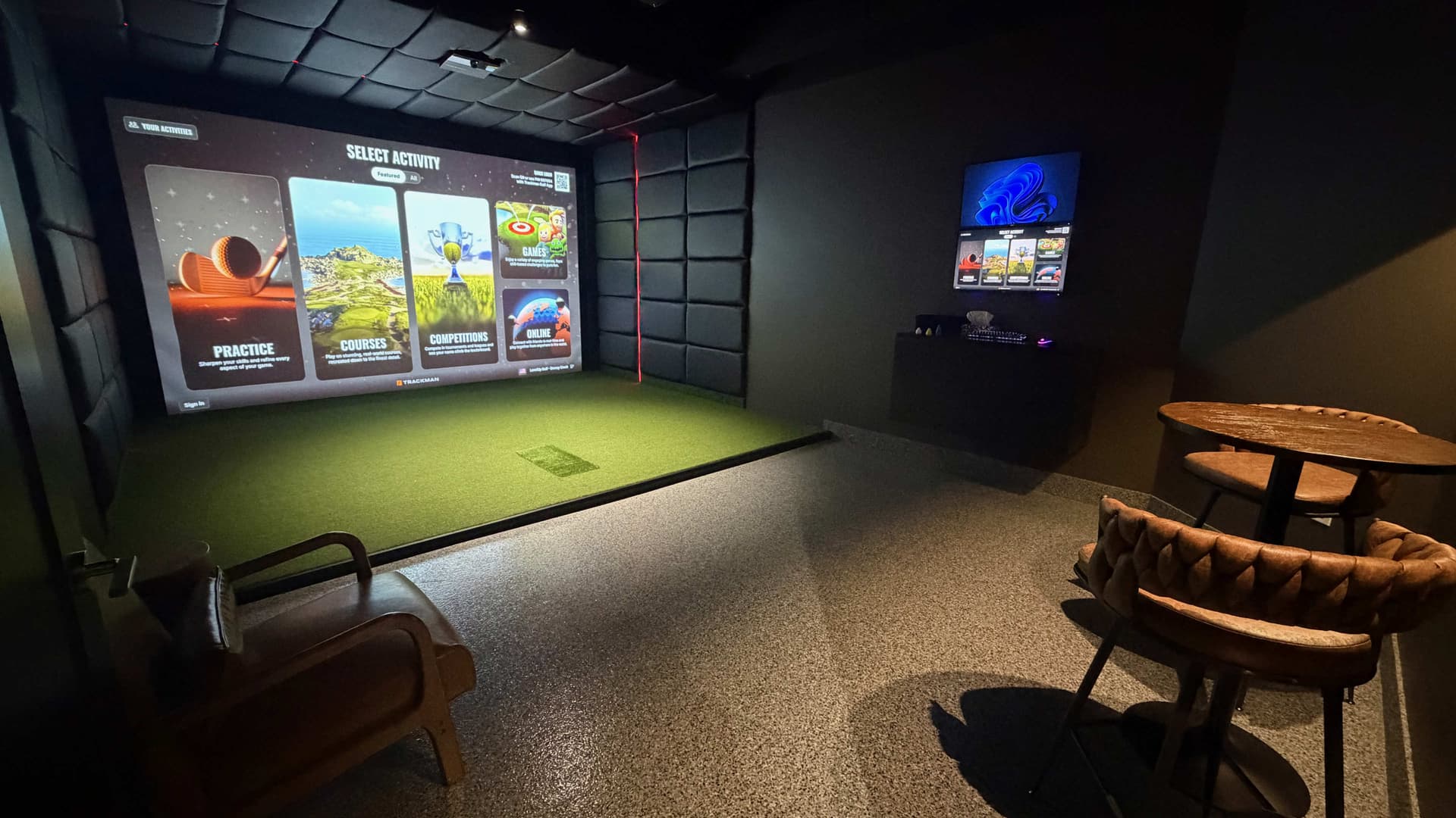 Premium Indoor Golf Simulators | LevelUp Indoor Golf · Stoney Creek ...